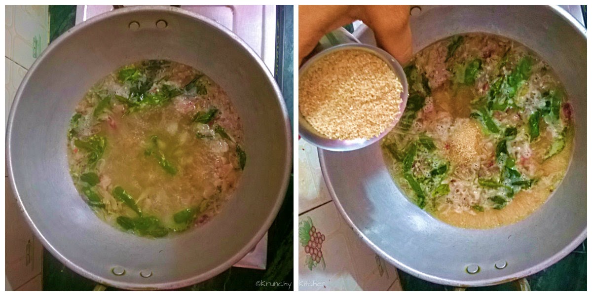 Krunchy Kitchen: Wheat Rava Upma - Gothumai Rava Upma