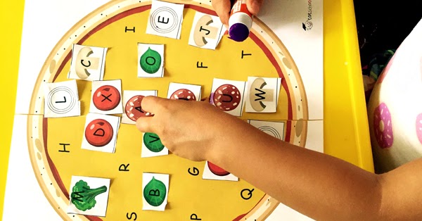 Educators Freebies Zone: Pizza Letter Matching
