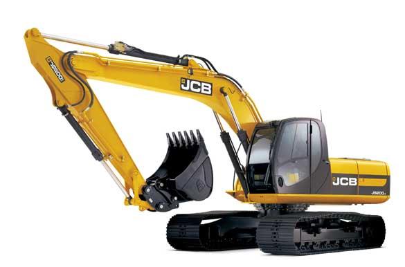Fotos dos modelos de escavadeiras hidráulicas JCB!