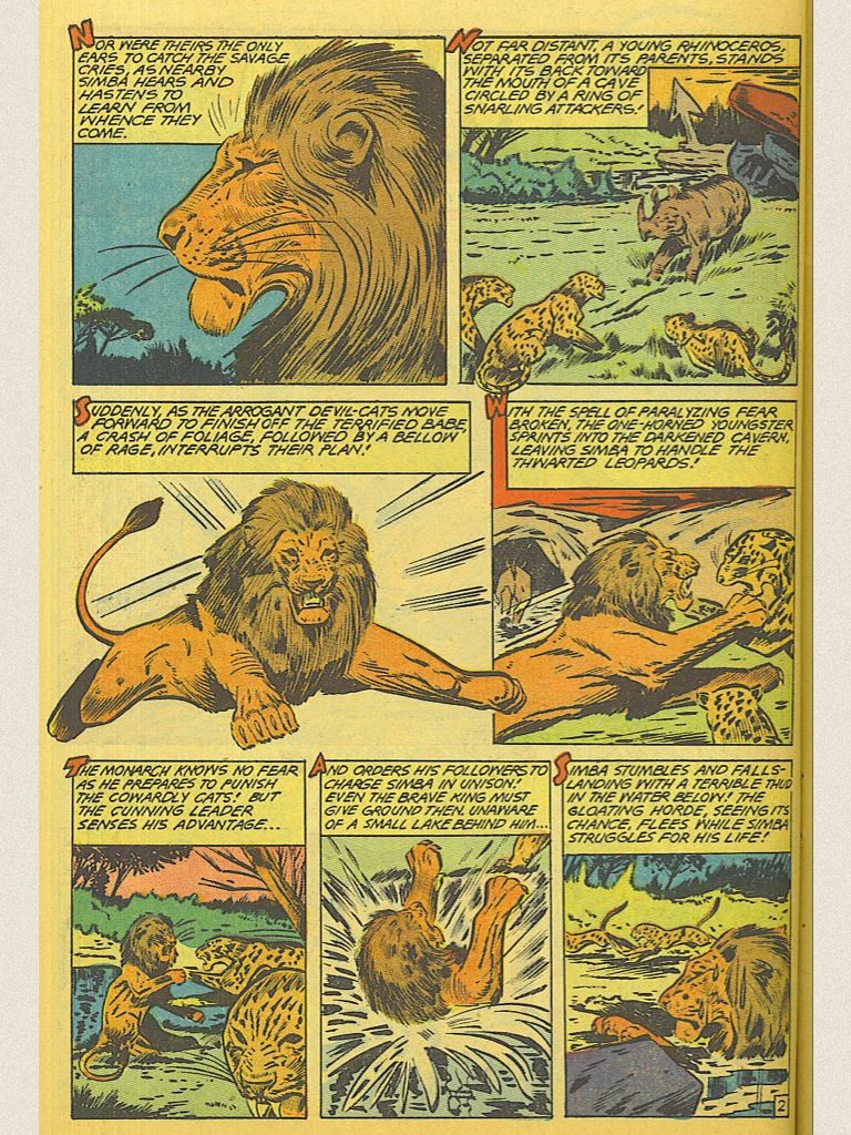 Lioncorn: Simba vs. Kimba vs. Simba.