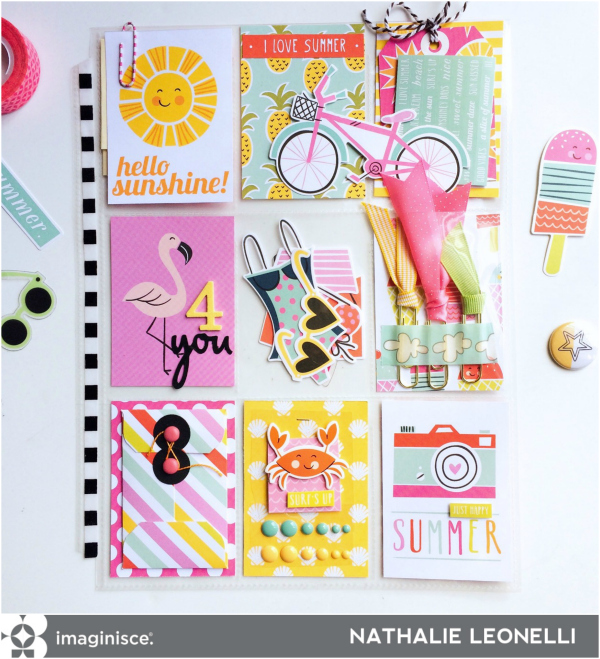 Imaginisce Blog: Hello Sunshine (pocket-letter style!)