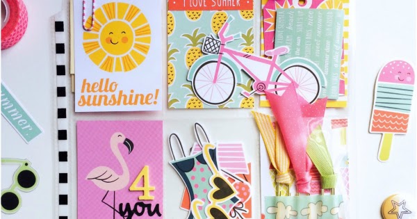 Imaginisce Blog: Hello Sunshine (pocket-letter style!)