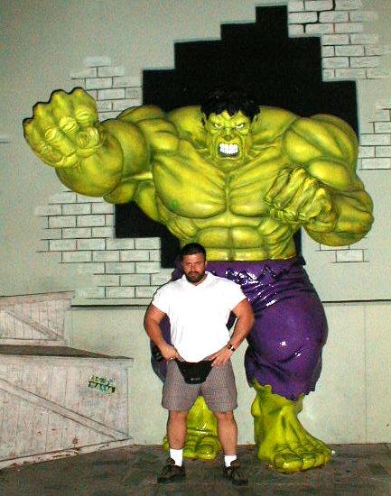 the beauty of male muscle: Hulk muscle