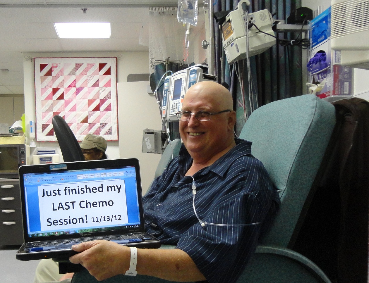 Observations From Hadleyville: SIXTH--AND FINAL--CHEMO SESSION