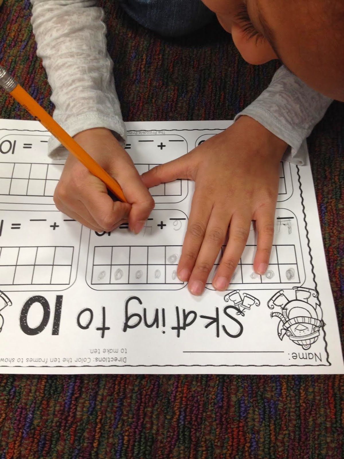 Mrs. Kelly's Klass: Partners of 10 Fun!