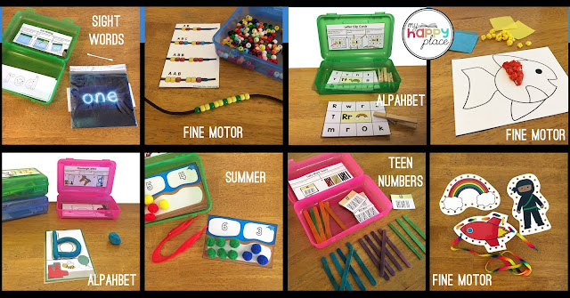 My Happy Place Teaching: Fine Motor Skills Task Boxes: Finding the ...