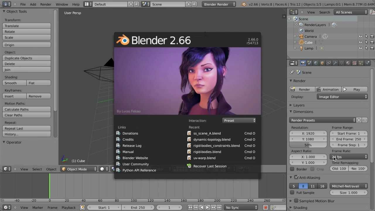 Blender 2.66 ~ S4NDW1