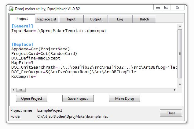 Delphi Divining Dprojmaker A Tool To Create Delphi Project Files