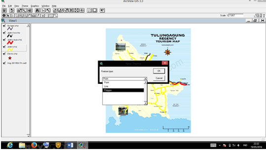 TUTORIAL DIGITASI ARC VIEW - RUMAH KULIAH