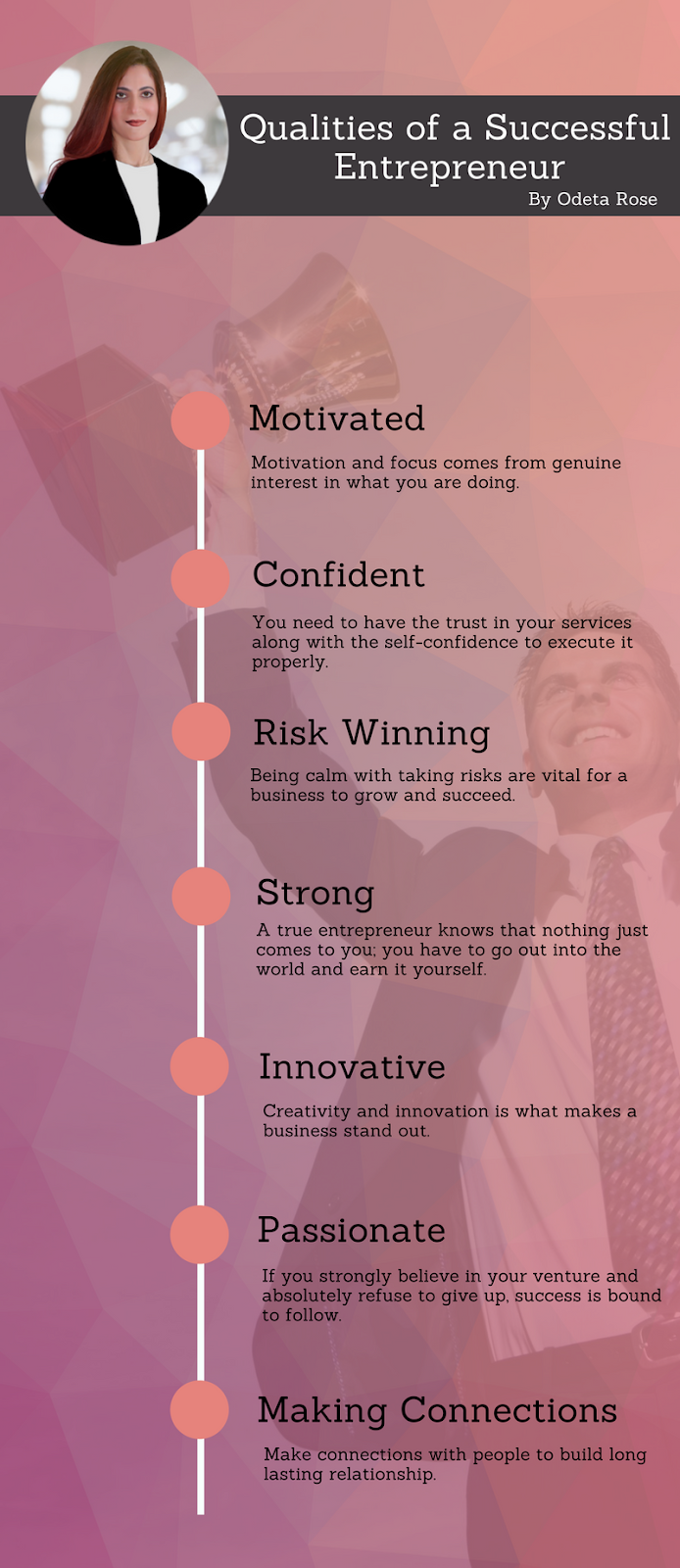 Qualities of a Successful Entrepreneur – Odeta Rose