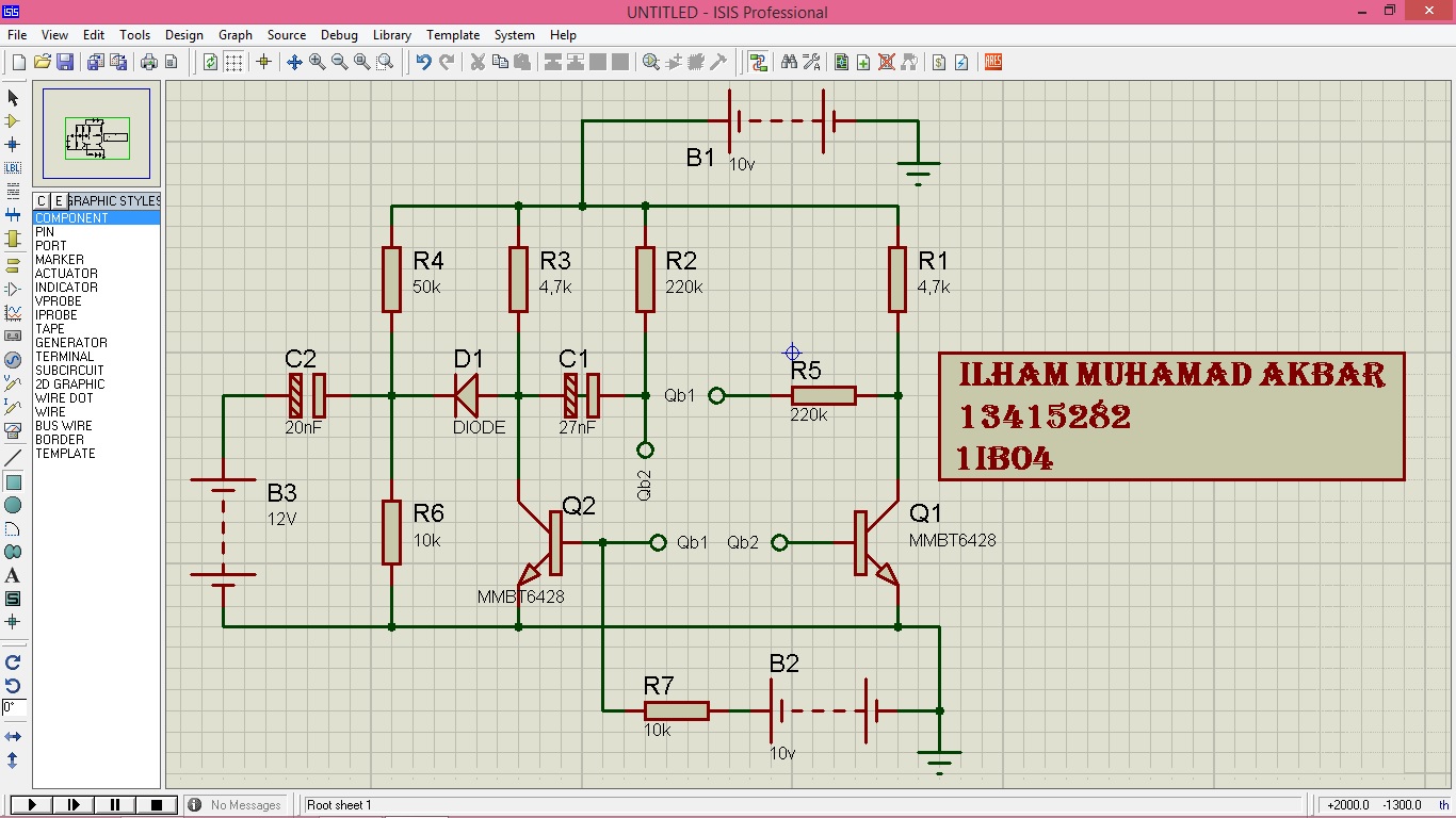 ILHAM BLOG: Rangkaian Differensial Op-amp