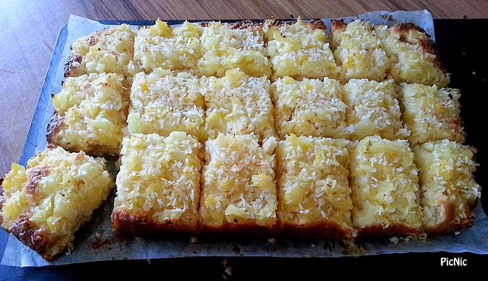 PicNic: Coconut Pineapple Slice
