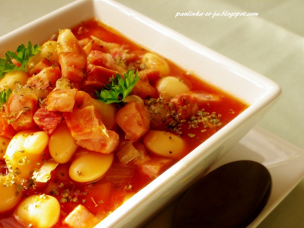 Smak mojej kuchni...: Fasolka po bretońsku