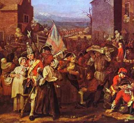 A World Elsewhere: The March of the Guards to Finchley in 1745 by ...