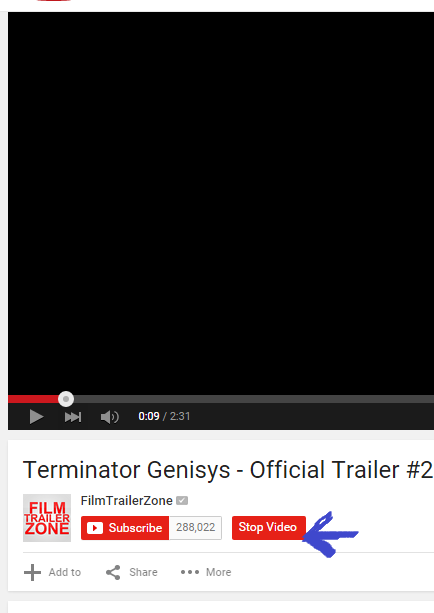 youtube stop button - ඔබේ දැනුමට