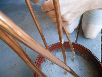 Sproutsandstuff: DIY Copper Garden Art from Copper Tubing