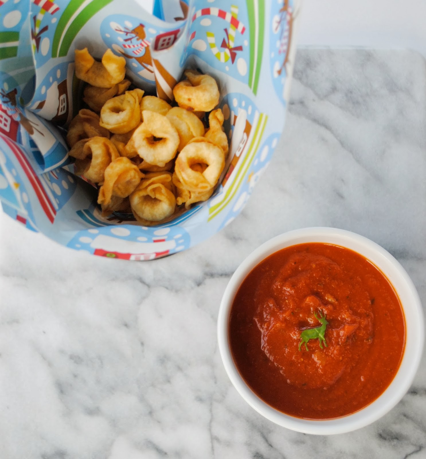 Jac o' lyn Murphy: Fried Tortellini with Merry-nara - the perfect ...