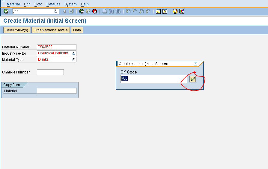 Uploading the Master records(MM01) to SAP System using Batch Input ...