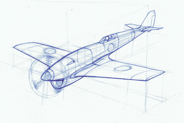 Tom Bonin: Scott Robertson Planes