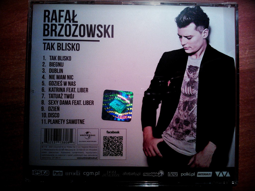 Amator Muzyki: •018• Rafał Brzozowski – „Tak blisko”