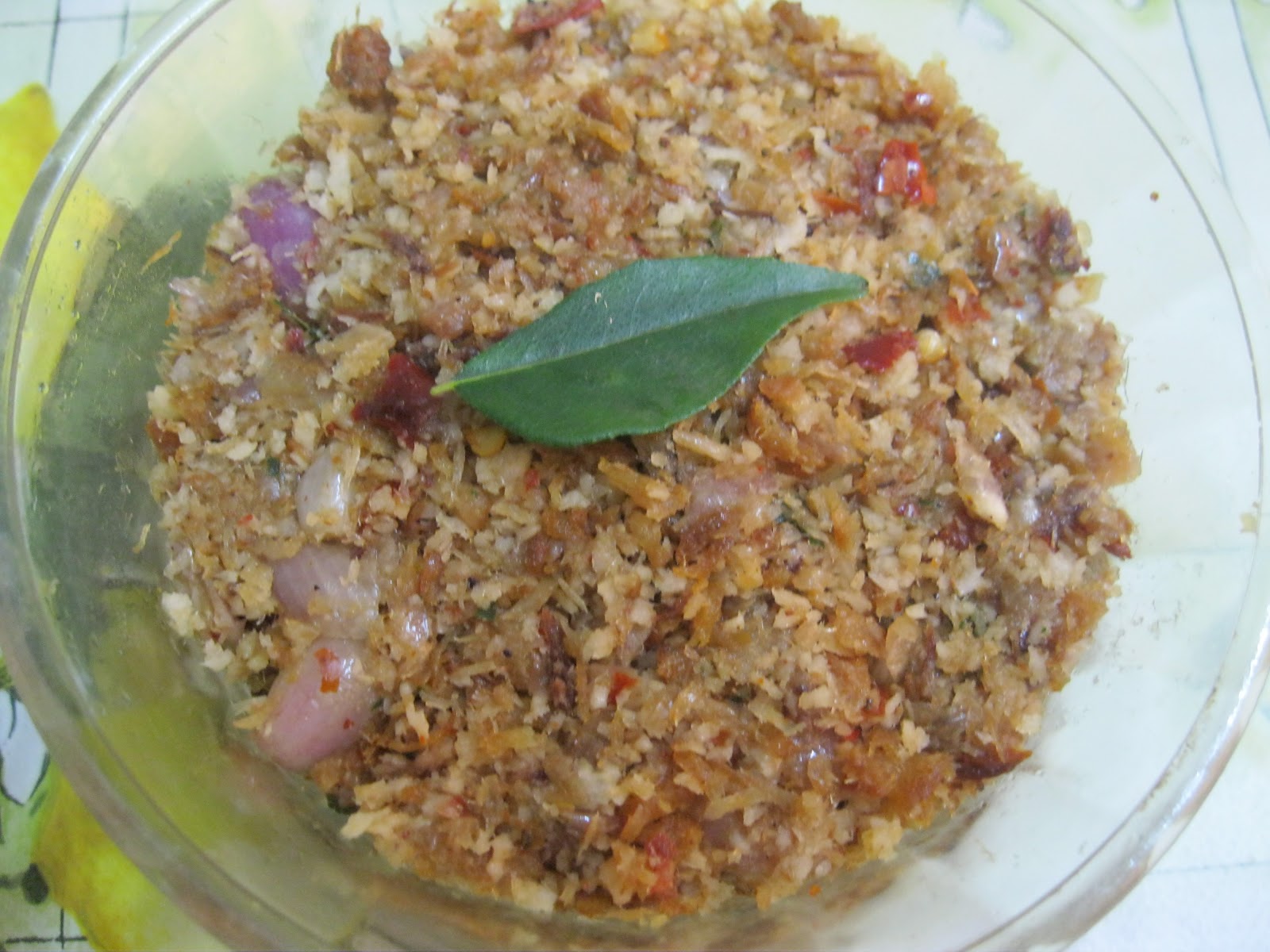 Unakka Sravu Chutney (Shark Chutney)