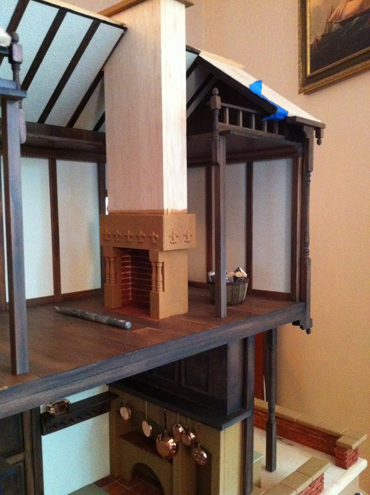 Glorious Twelfth: Tudor Bakery--Facade So Far