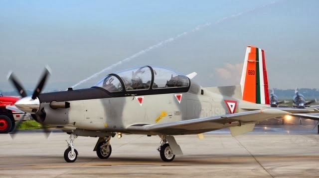 MIRAGEC14: Mexican navy orders two Beechcraft T-6 trainers