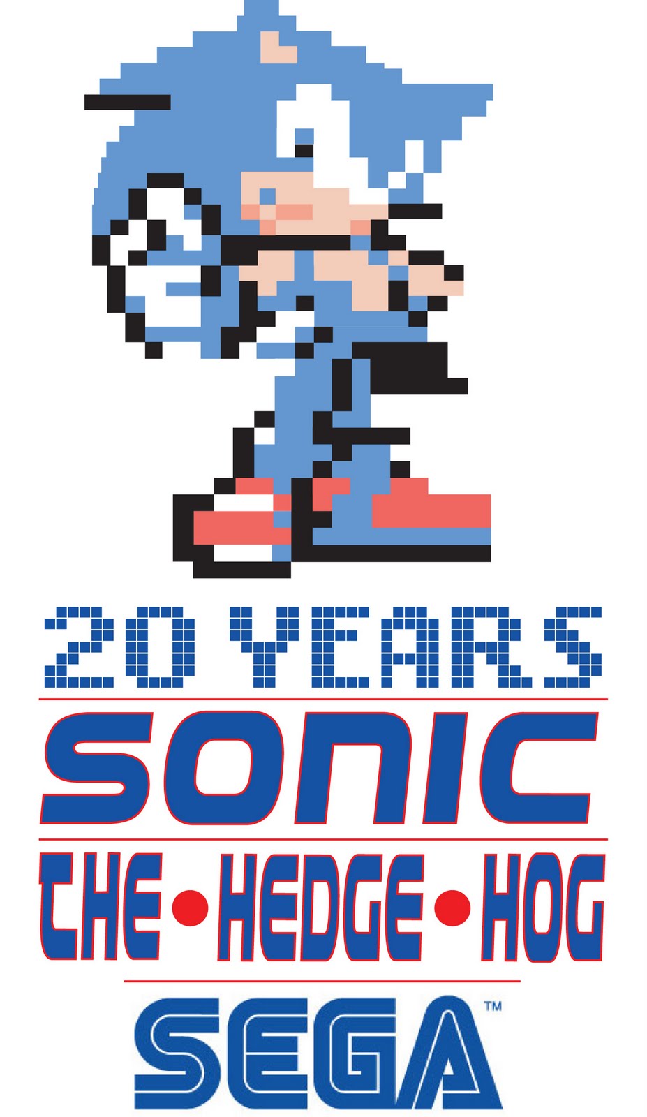 Design Practice: Sonic Pixel Vector Design