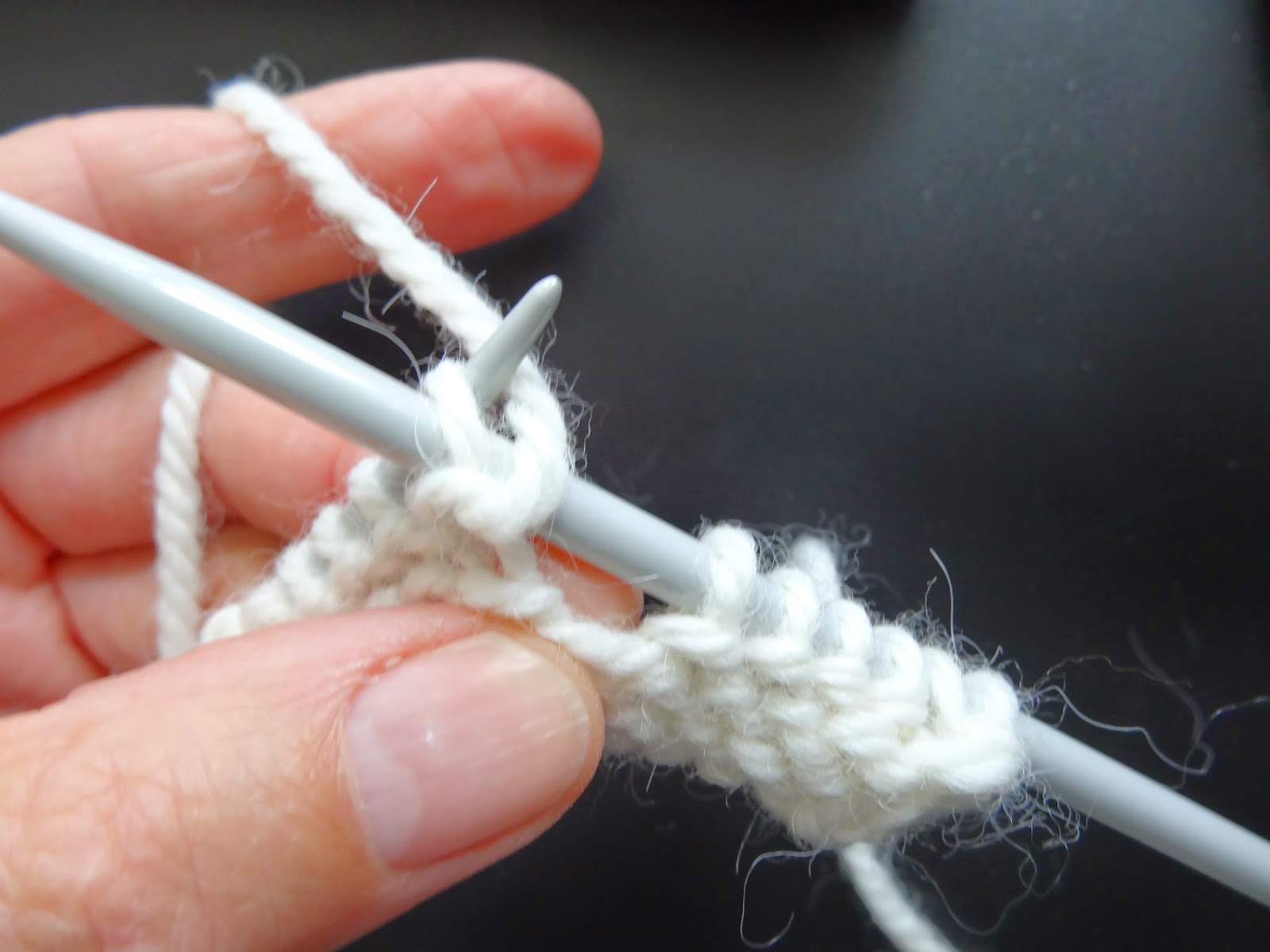 designstrik.dk: German Short rows. Den letteste metode til vendestrik!