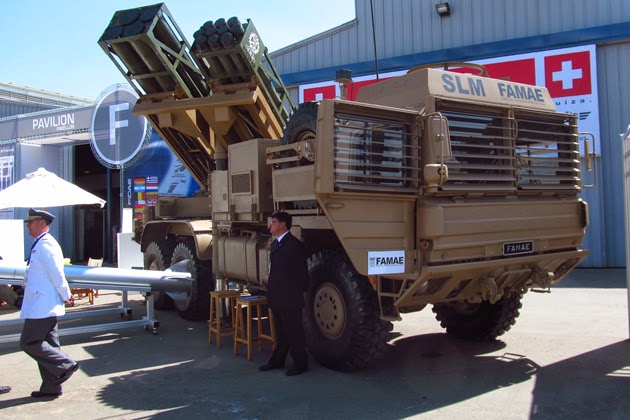 NOTICIAS FFAA CHILE: FAMAE Offers New Rocket Artillery