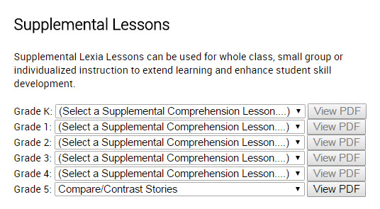 Lexia Learning - Implementation Ideas: 2015