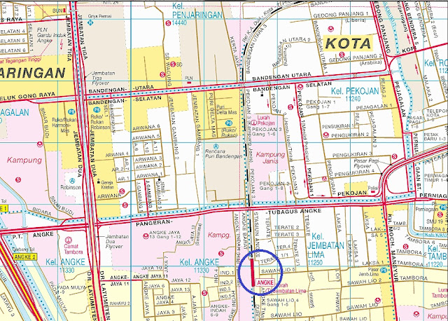 INFO JAKARTA: STASIUN KERETA API ANGKE, JAKARTA