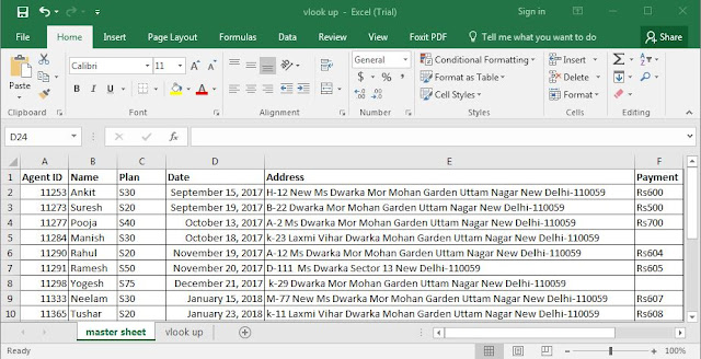 Excel VLOOK UP step by step: Excel VLOOKUP STEP BY STEP