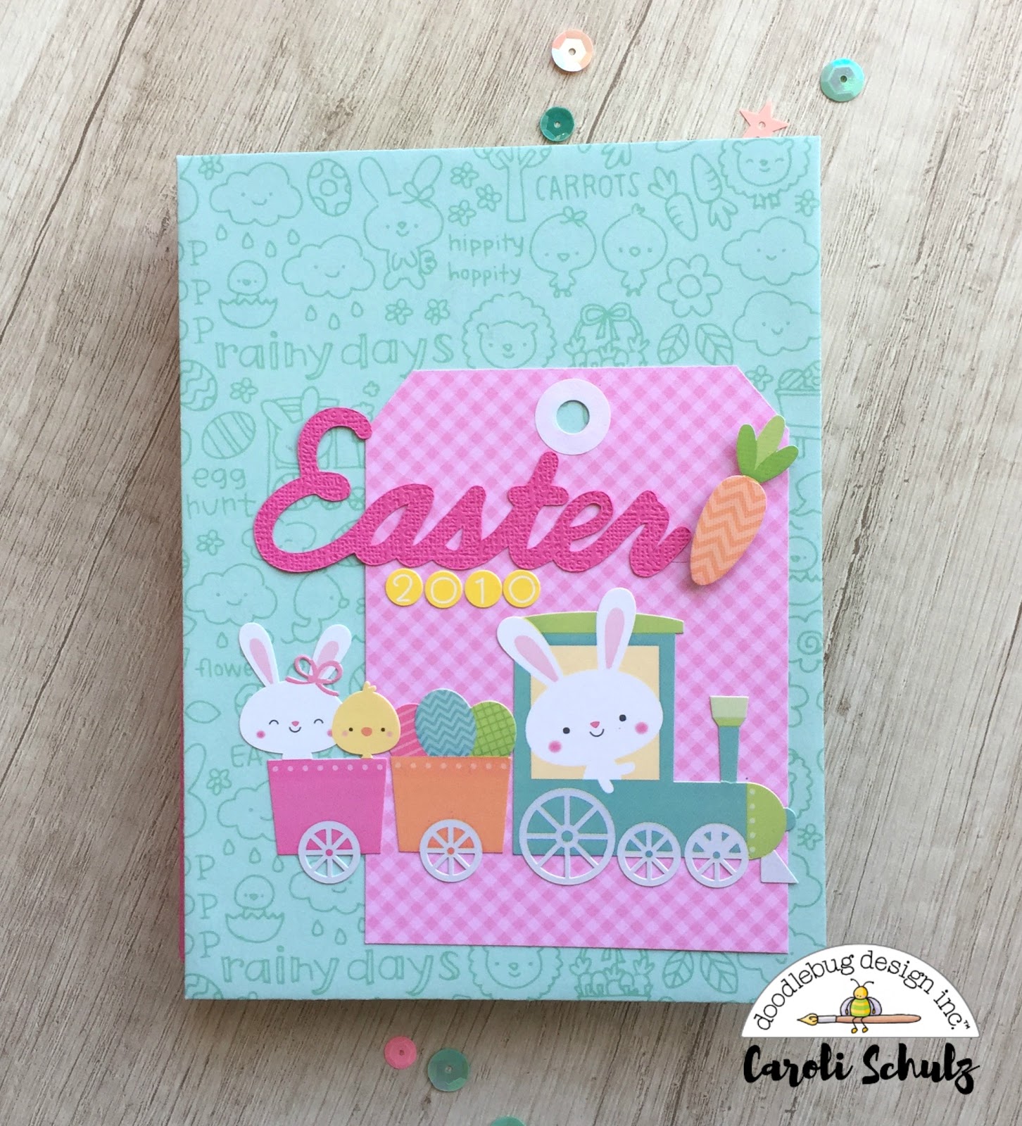 Doodlebug Design Inc Blog: Easter Express Collection: Easter Mini Album ...