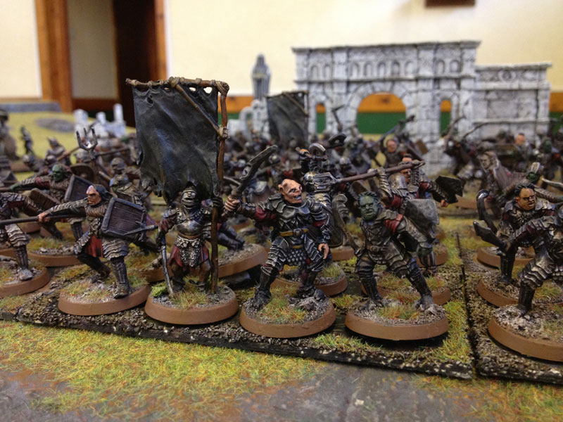East Grinstead Wargaming Sussex: WotR: Battlehost - Gothmog's Morannon Orcs