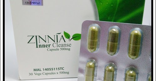 Blog Lea Azleeya: Jom Kurus Bersama Zinnia Inner Cleanse
