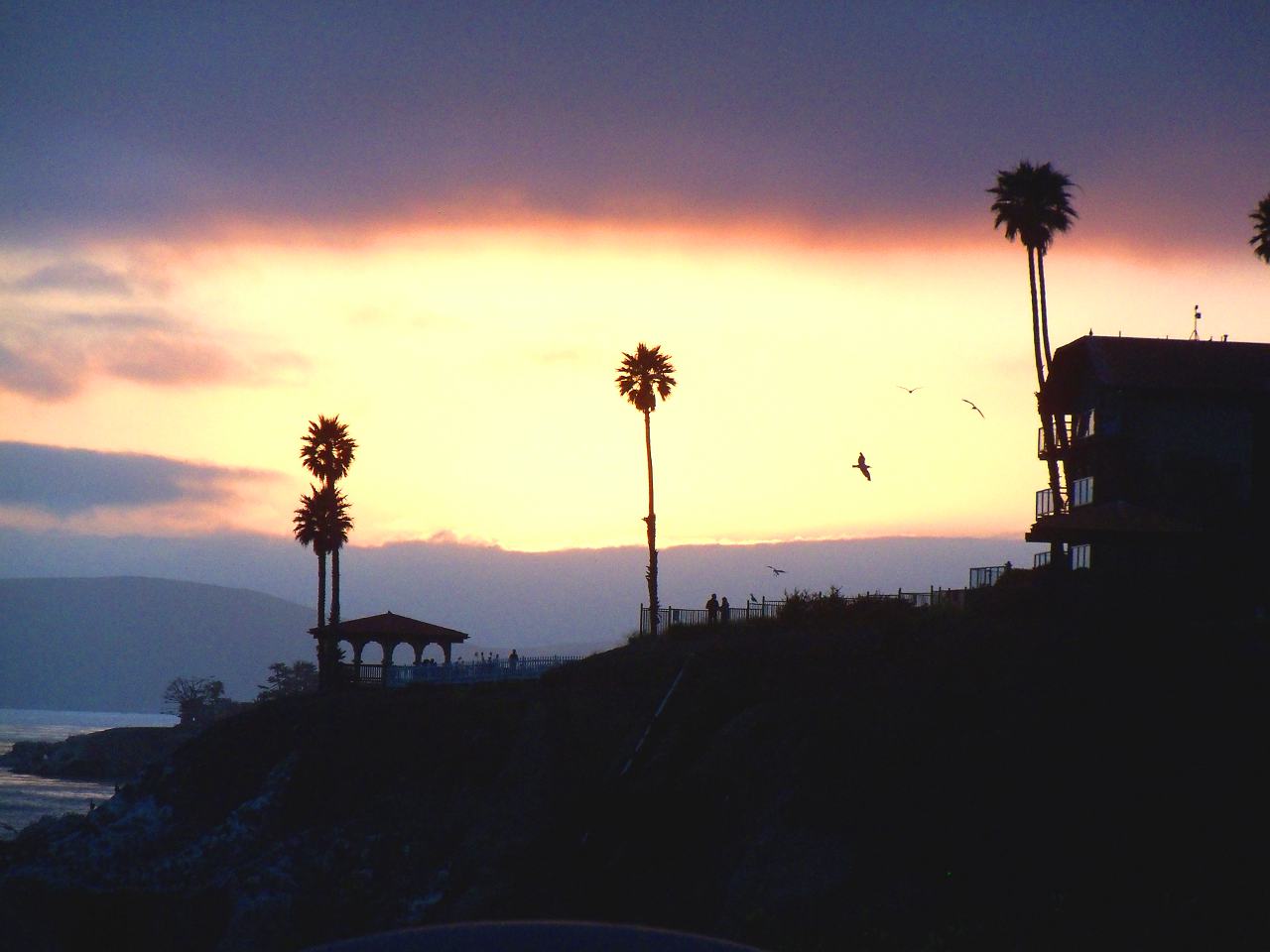 A View from the Beach: Gratuitous Sunset