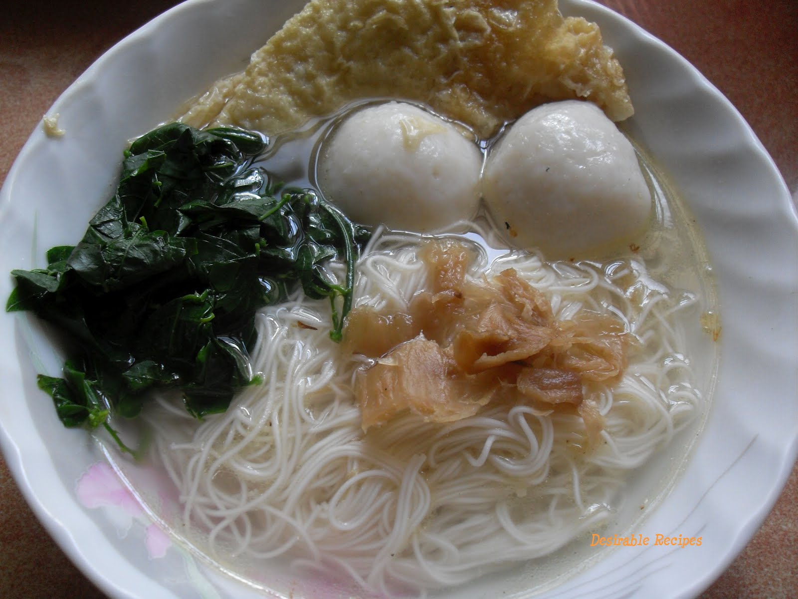 Mee Suah Noodle Soup (Flour Vermicelli)
