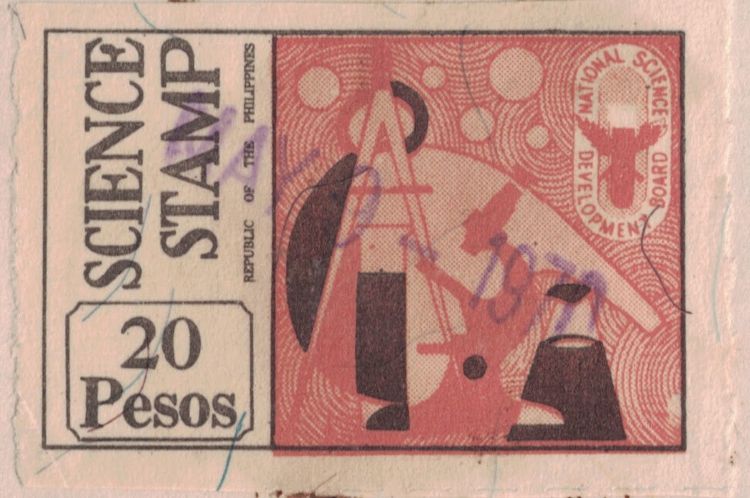Philatelic Philippines: Science Stamp horizontal