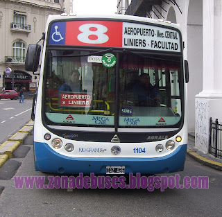 Colectibus - Zona de Buses: LINEA 8