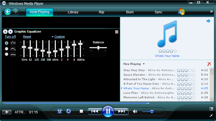 Setting Equalizer di Windows Media Player ~ TarifLama