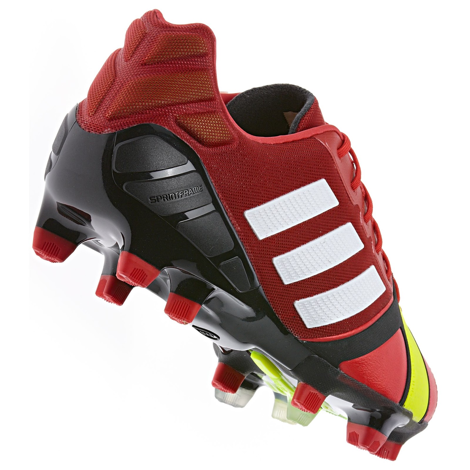 Adidas NitroCharge nas cores vivid red/electricity/running white