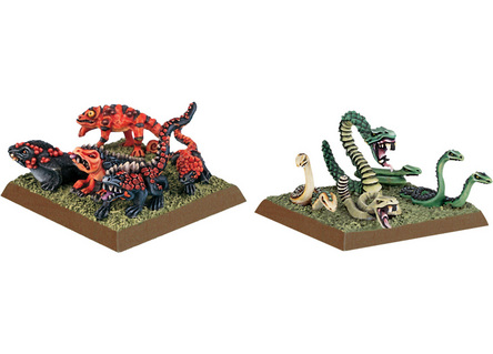 My Warhammer Lizardmen Gallery: Jungle Swarms
