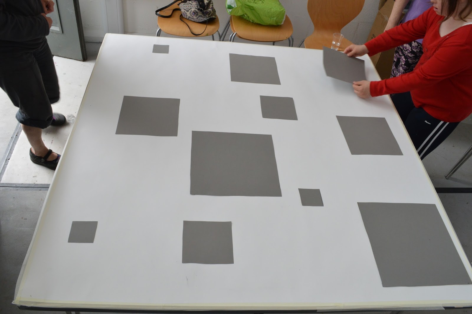 LEVEL Visual Arts: Positive and Negative Space - group composition 29 ...