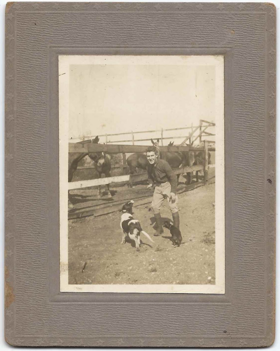 Heirlooms Reunited: Post 1917 Photograph of Pvt. Manuel Pacheco at the ...