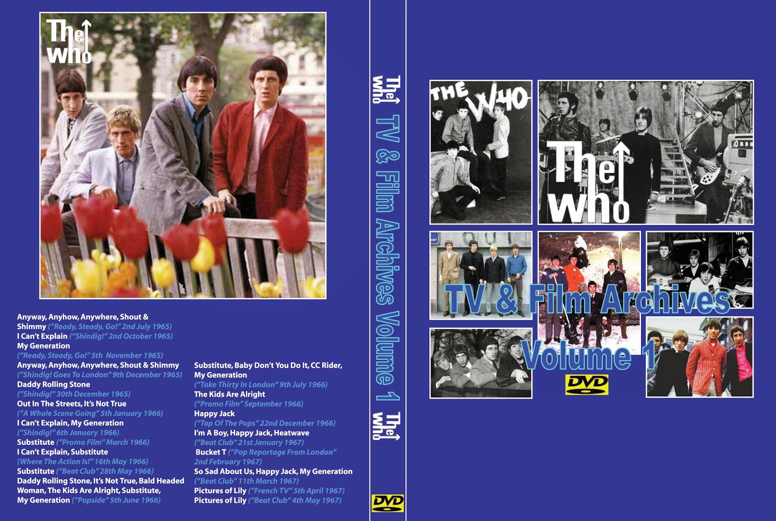 PLUMDUSTY'S PAGE: The Who - TV and Film Archives (3DVD Set)