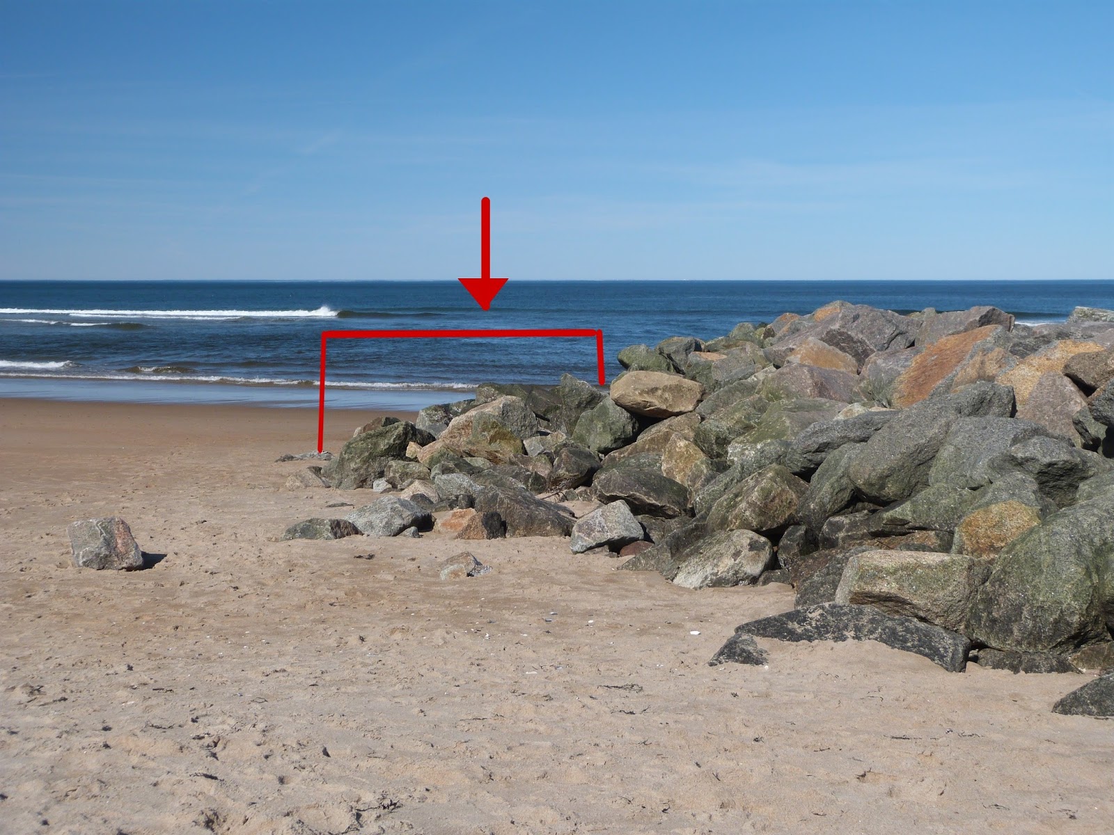 Photo Essay of the Merrimack River North Jetty Repairs: Winter Storm Damage