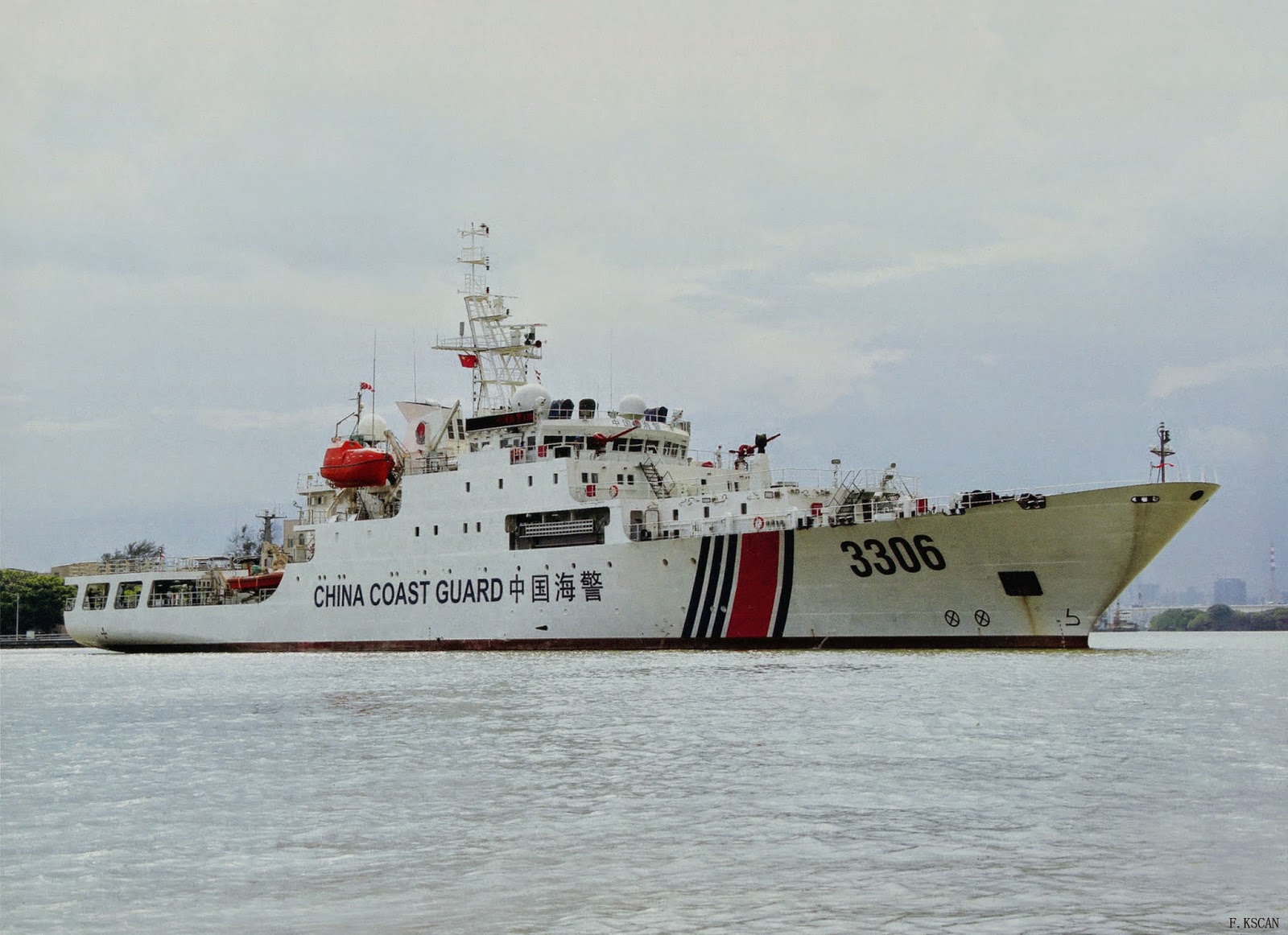 China Defense Blog: Family photo: China Coast Guard type "50/80" cutter