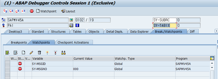 Abap Tip Note Abap Tip Find The Error Point In Standard Program