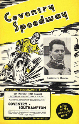 Speedway Archive: Coventry Bees 1961